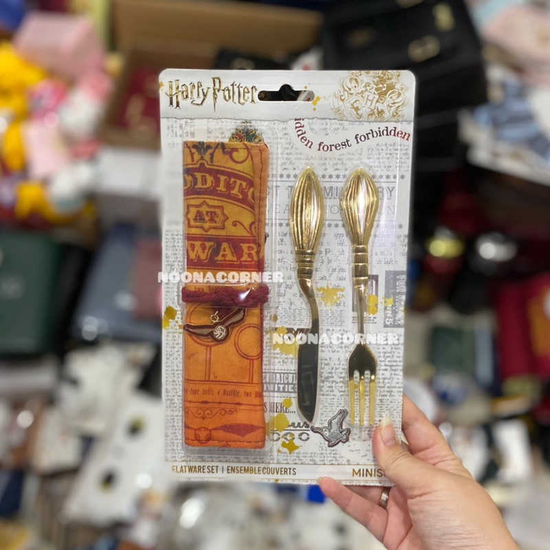 Jual Miniso x Harry Potter ‼️ Flatware Set Golden Snitch Harry Potter ...