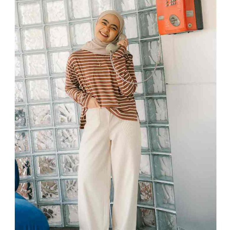Jual Yeppuoutfit X Maryamnurul - Yori Denim Pants | Basic Celana Casual ...