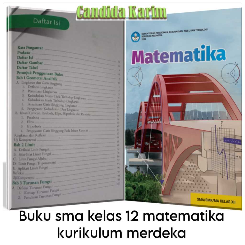 Jual Buku sma mtk kelas 12 3 XII matematika kurikulum merdeka kurmer | Shopee Indonesia