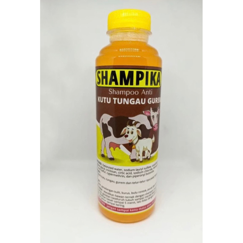 Jual Shampika Sampo Kutu Kambing Sampo Kutu Sapi Sampo Ternak | Shopee ...