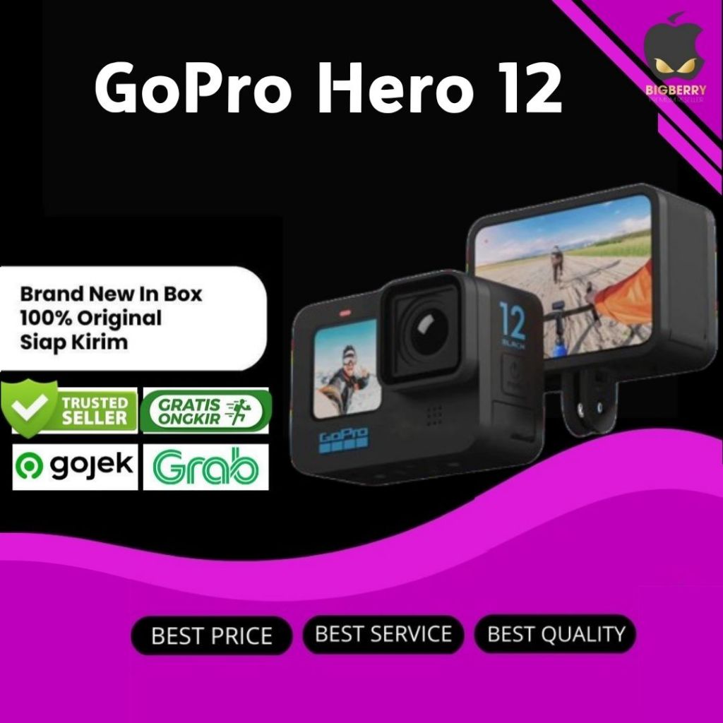 Jual GoPro Camera Hero 12 Black Go Pro Hero12 Bundle Creator Edition Cam Original | Shopee Indonesia