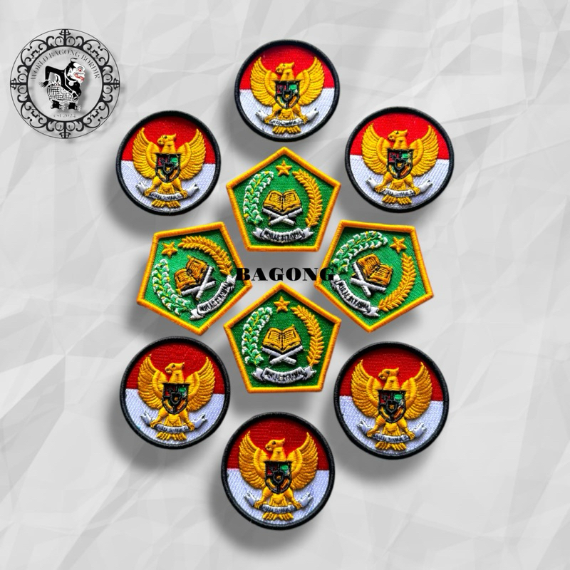 Jual LOGO KEMENAG DAN GARUDA MERAH PUTIH TIMBUL 3D | Shopee Indonesia
