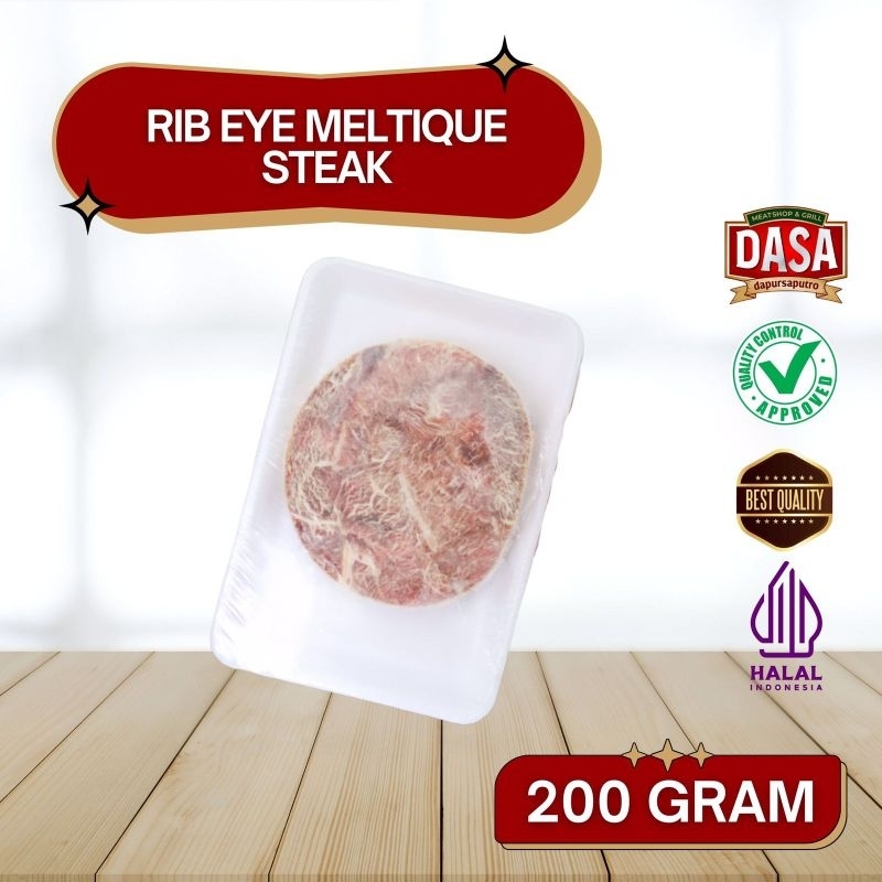 Jual Rib Eye Wagyu Meltiq Steak 200gr | Shopee Indonesia
