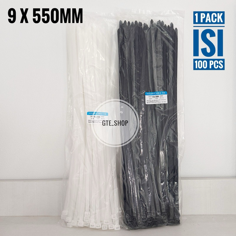 Jual Kabel Ties 55cm (550mm) 9 x 550mm PROMO TERMURAH Cabel Tie / Kabel Tie / Cabel Ties ...