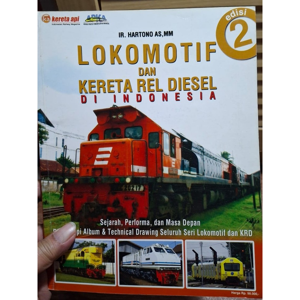 Jual Majalah Kereta Api Lokomotif Dan Kereta Rel Diesel Di Indonesia edisi 2 | Shopee Indonesia