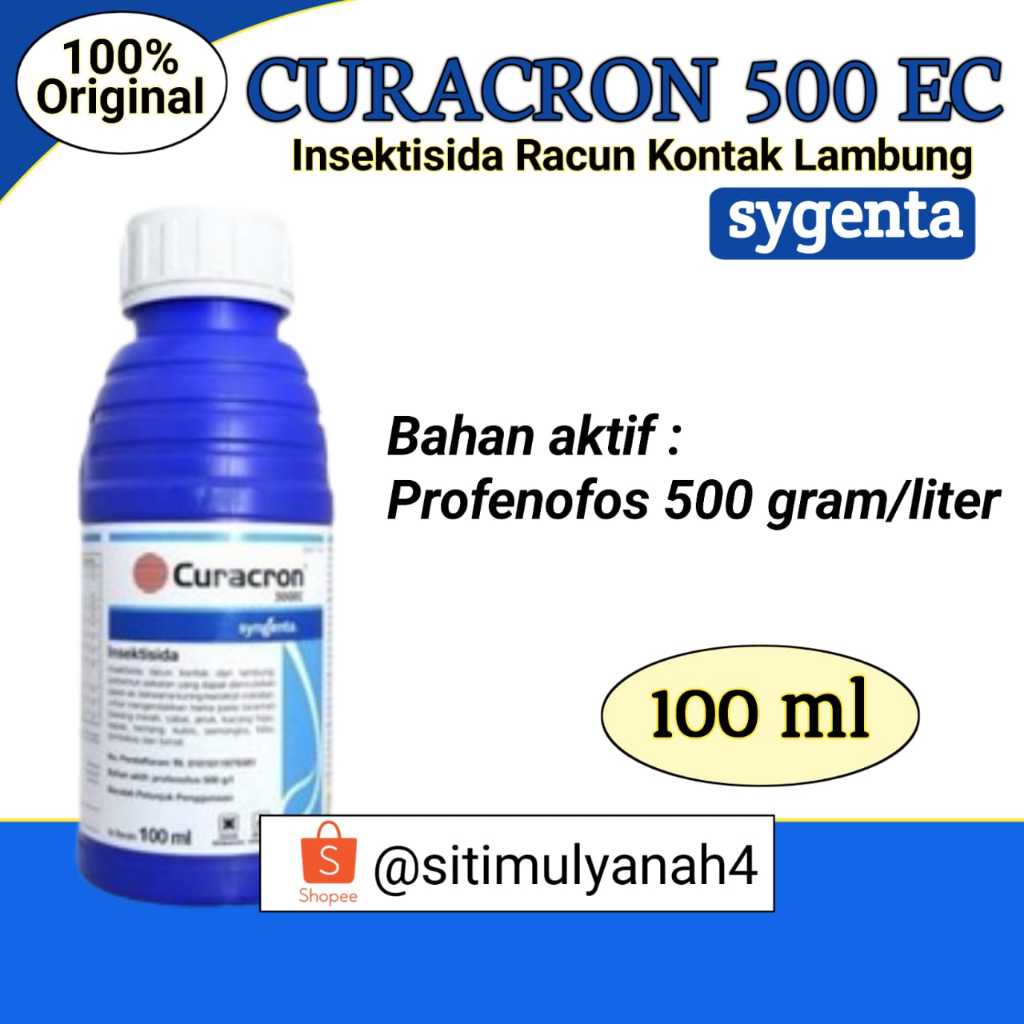 Jual CURACRON 500 EC Insektisida Pembasmi Hama Tanaman bahan aktif ...