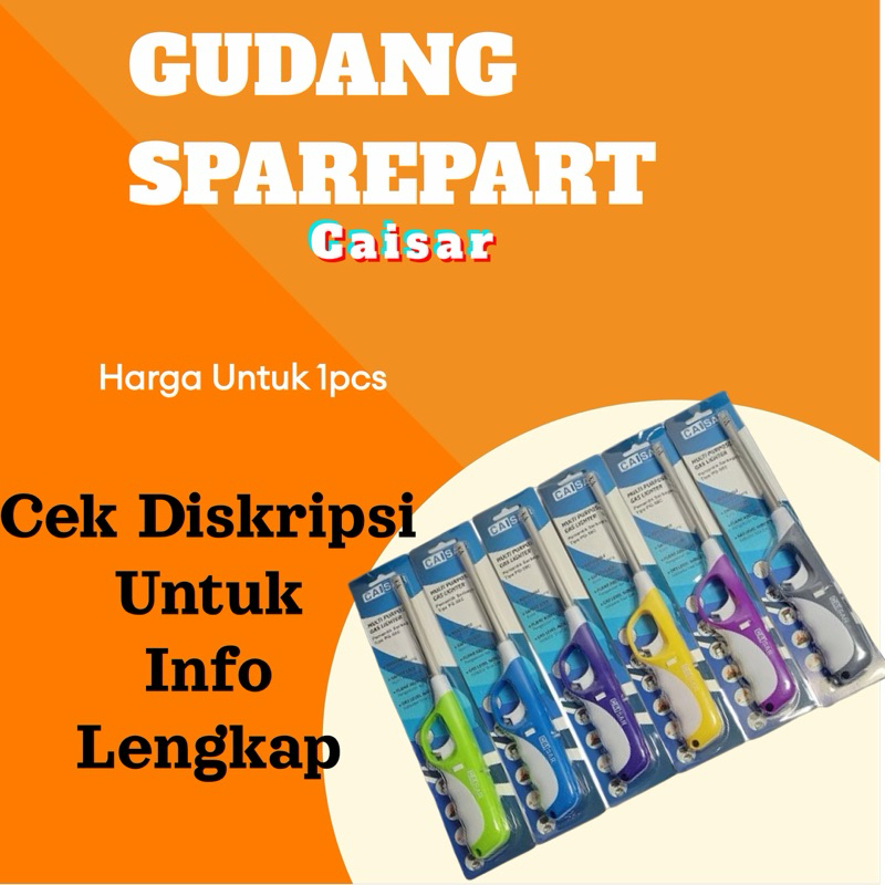 Jual KOREK API PANJANG PEMATIK KOMPOR GAS KOREK PANJANG MERK CAISAR ...