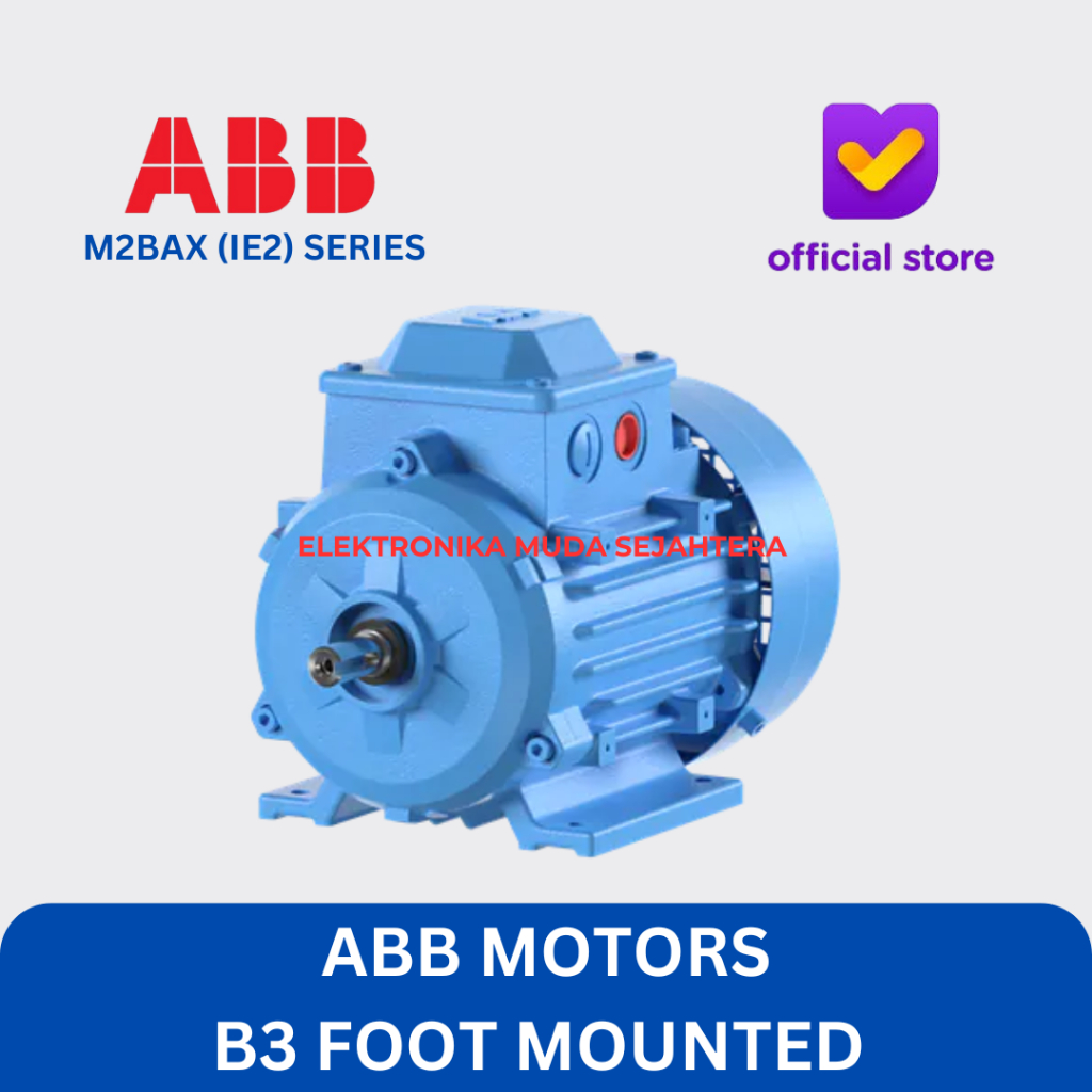 Jual ABB Dinamo Elektro Motor 22kW 30HP 380V/660V 50HZ B3 Foot M2BAX | Shopee Indonesia