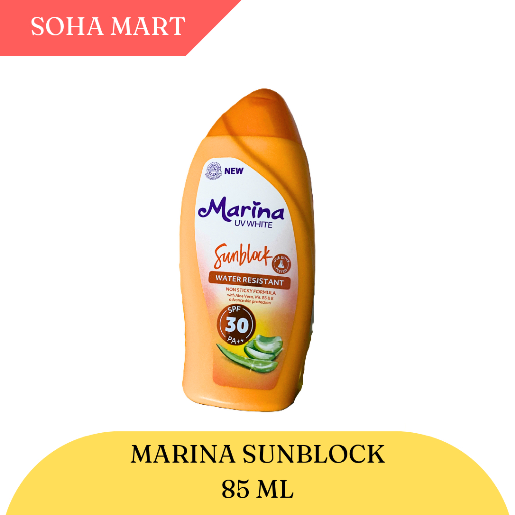 Jual Soha Mart Marina Sunblock (85ml) | Shopee Indonesia