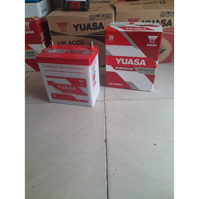 Jual Aki Accu Basah Yuasa Mobil Agya,Ayla Ns40 Pafecta 12v 32Ah ...