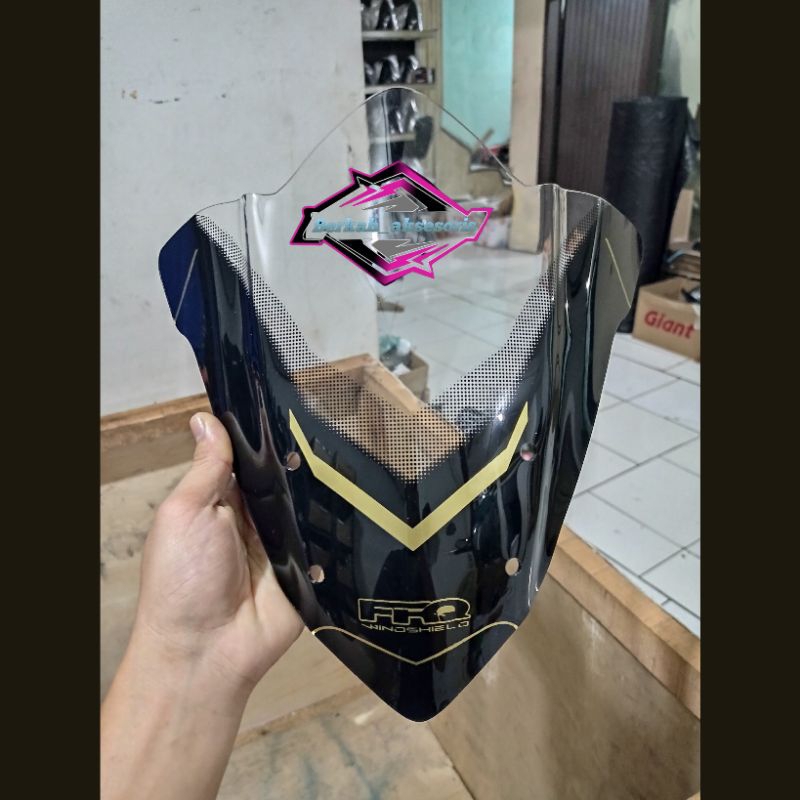 Jual VISOR YAMAHA VIXION NEW ADVANCE TAHUN 2015 2016 MODEL BLACKSERIES ...