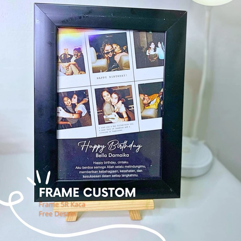 Jual WORDGIFT AESTHETIC FRAME 5R CUSTOM FOTO - CUSTOM FOTO || KADO ...