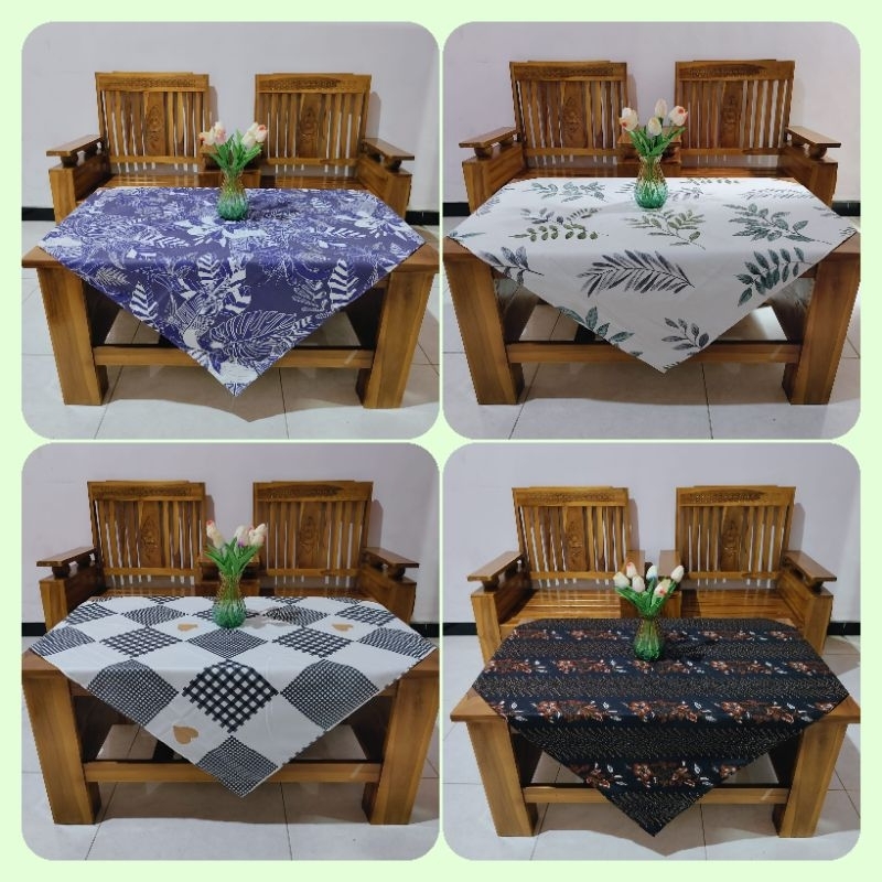 Jual taplak meja segi empat / taplak meja kantor / taplak meja guru | Shopee Indonesia