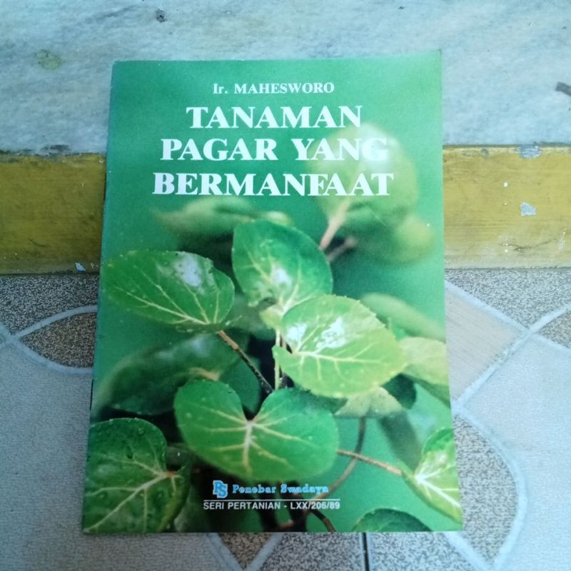 Jual Buku Budidaya - Tanaman Pagar yang Bermanfaat | Shopee Indonesia