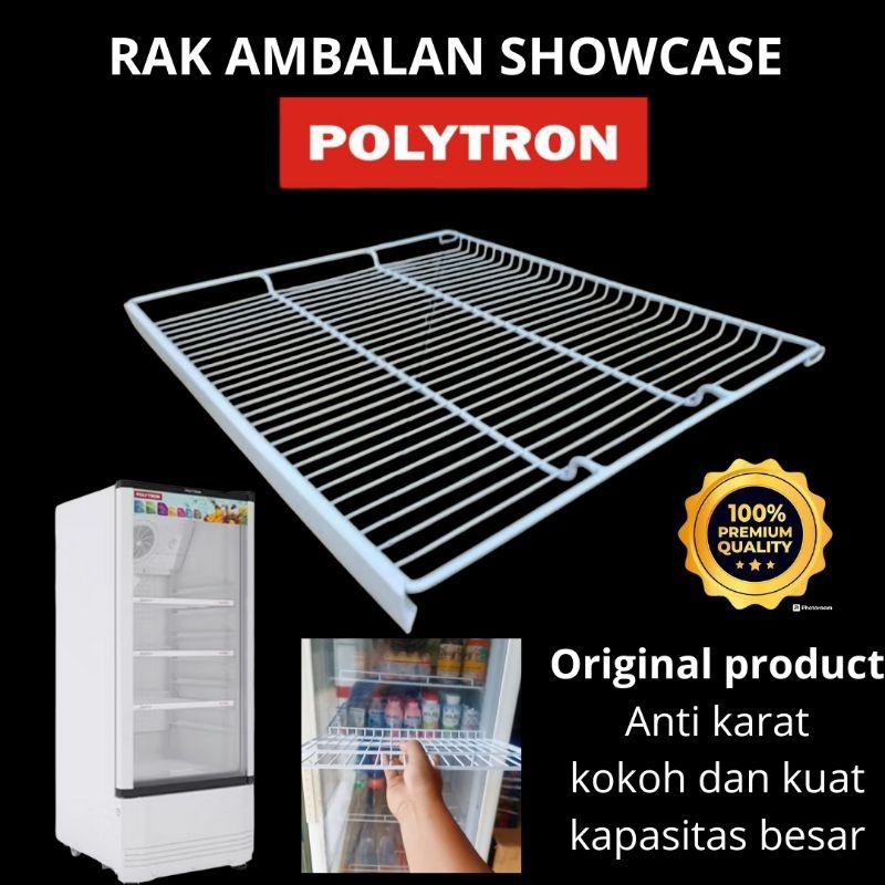 Jual RAK SHOWCASE POLYTRON, SANKEN RAK AMBALAN | Shopee Indonesia