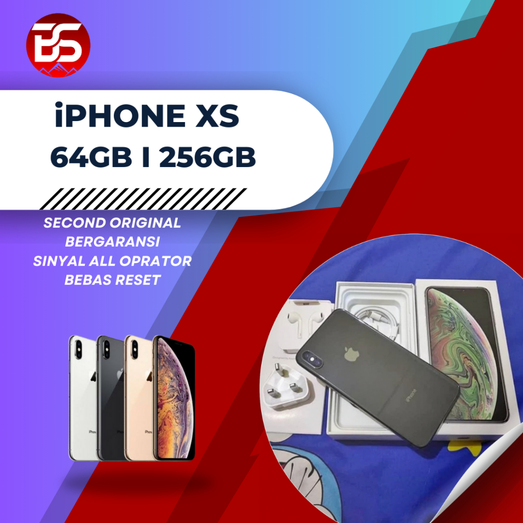 Jual Apple Iphone Xs 64gb 256Gb 512Gb Fullset Second Original Resmi Bergaransi | Shopee Indonesia