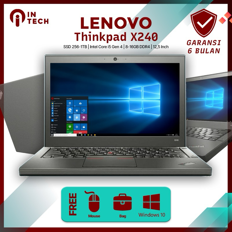 Jual Lenovo Thinkpad X240 Core i5 Gen 4 | Shopee Indonesia