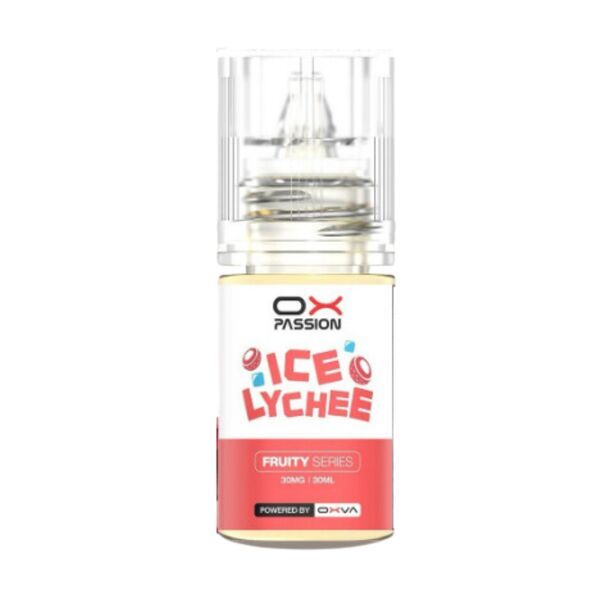 Jual OXPASSION Ice Lychee Salt Nic E-Liquid 30ML 30MG | Shopee Indonesia