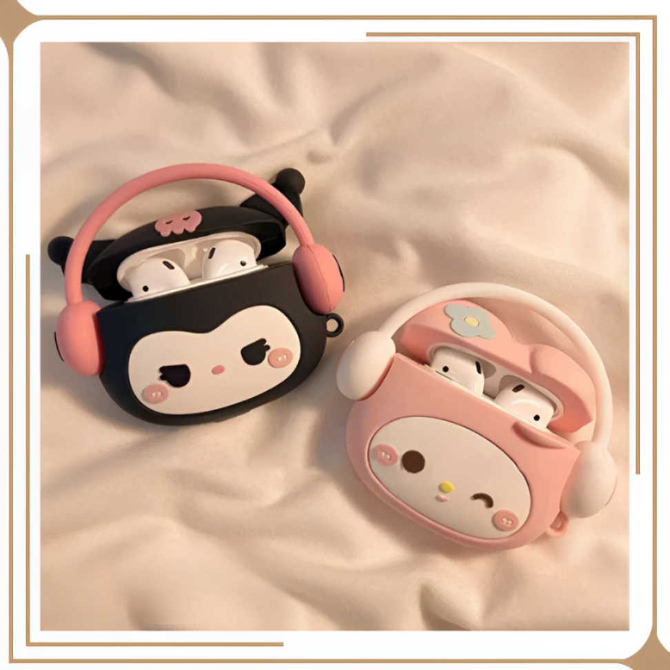 Jual Headset Bluetooth i12 TWS Inpods Earphone Bluetooth Case Kartun 3D ...