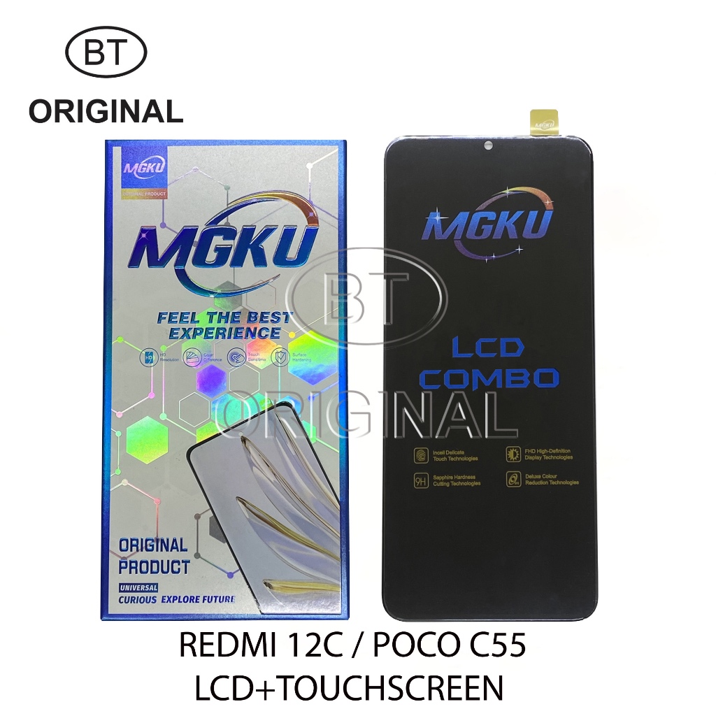 Jual LCD XIAOMI REDMI 12C - POCO C55 - MGKU ORIGINAL | Shopee Indonesia