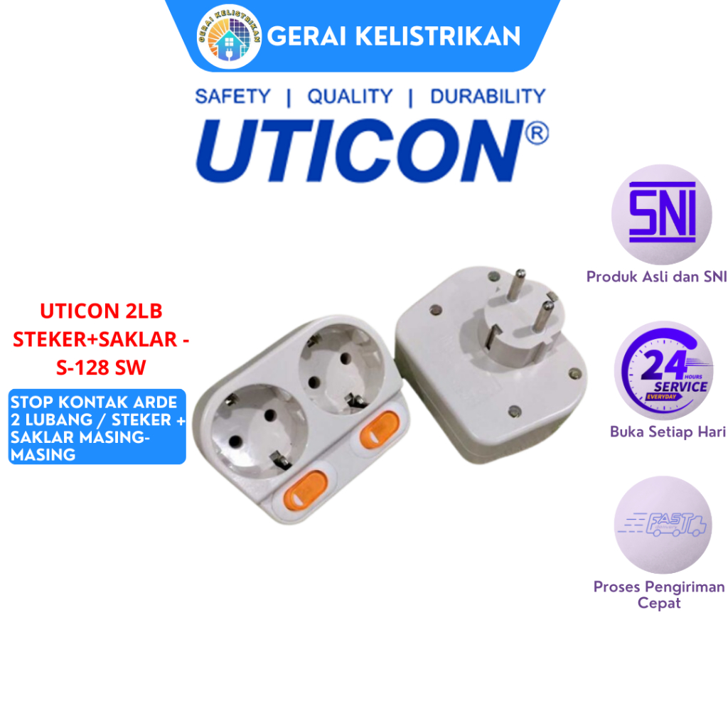 Jual UTICON 2LB STEKER+SAKLAR - S-128 SW | Shopee Indonesia