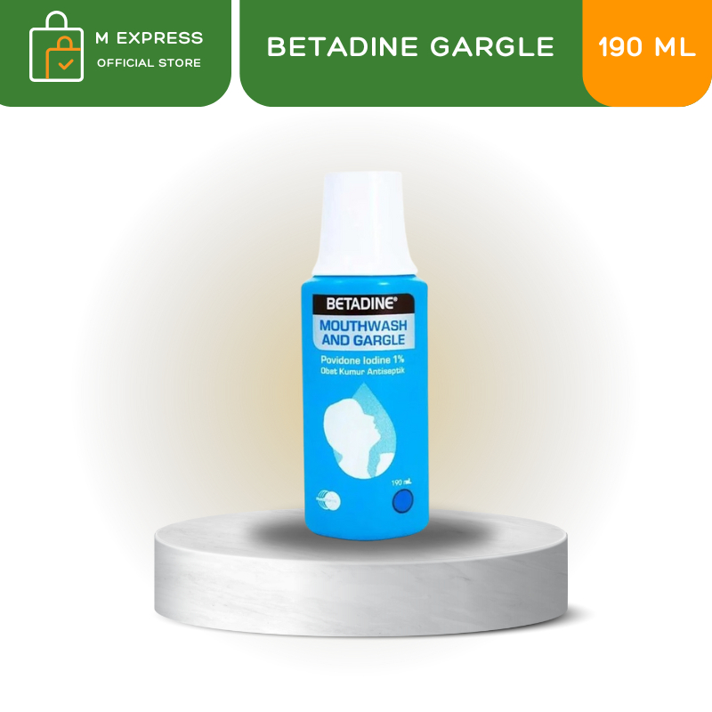 Jual MEGAMART | Betadine gargle obat kumur mulut antiseptic mouthwash ...