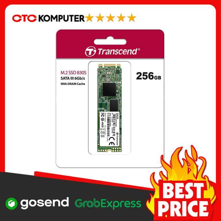 Jual Transcend MTS830S 256GB M.2 2280 SATA III SSD | Shopee Indonesia