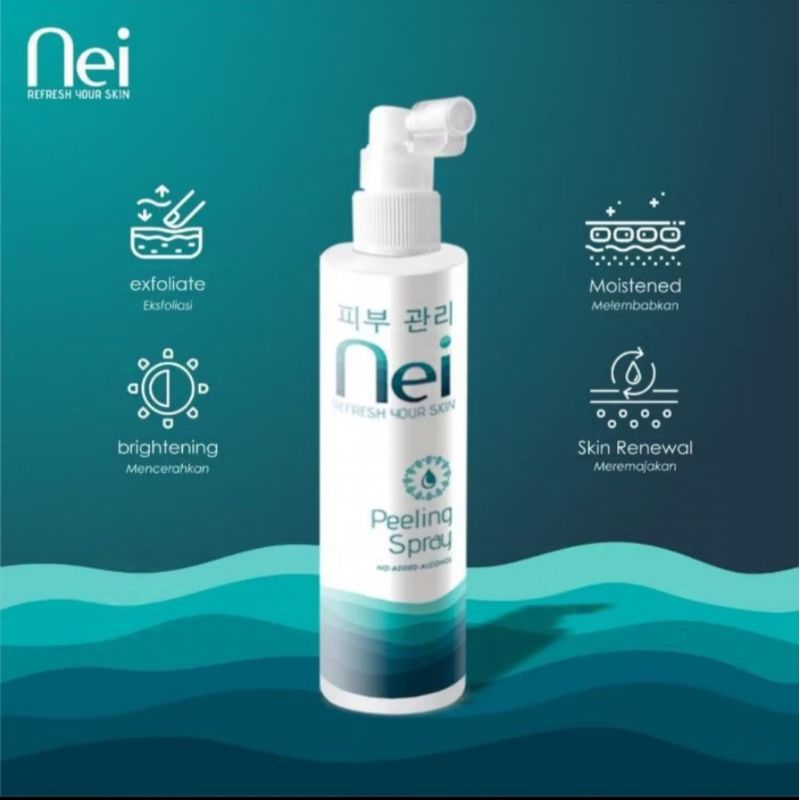 Jual Nei Peeling Spray Penghilang Daki dan Kulit Membandel - Resmi BPOM ...