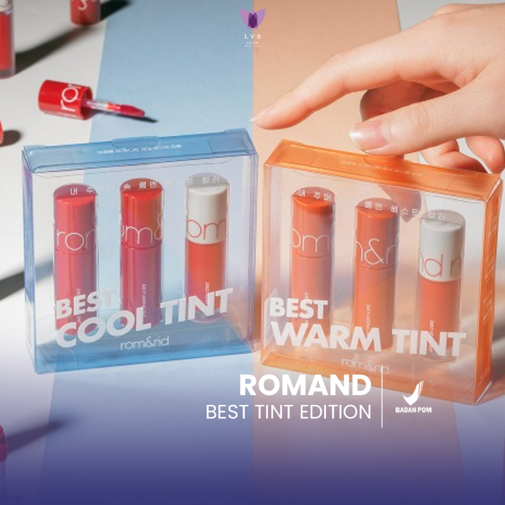 Jual ROMAND Best Tint Edition (1 Set/3 Pcs) | Warm Tone or Cool Tone ...