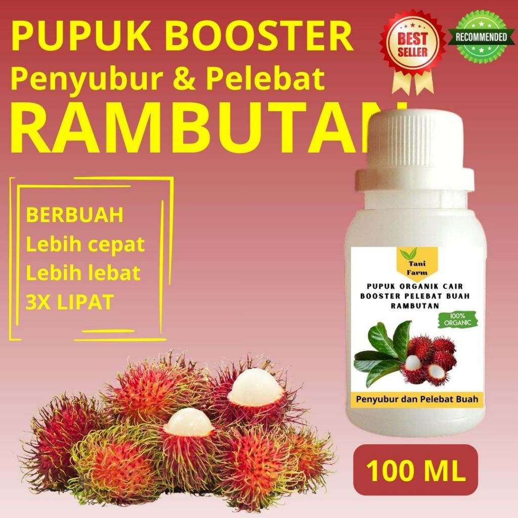 Jual Pupuk Organik Cair / Pupuk Rambutan / Pupuk Pelebat Rambutan / Pupuk Booster Rambutan ...