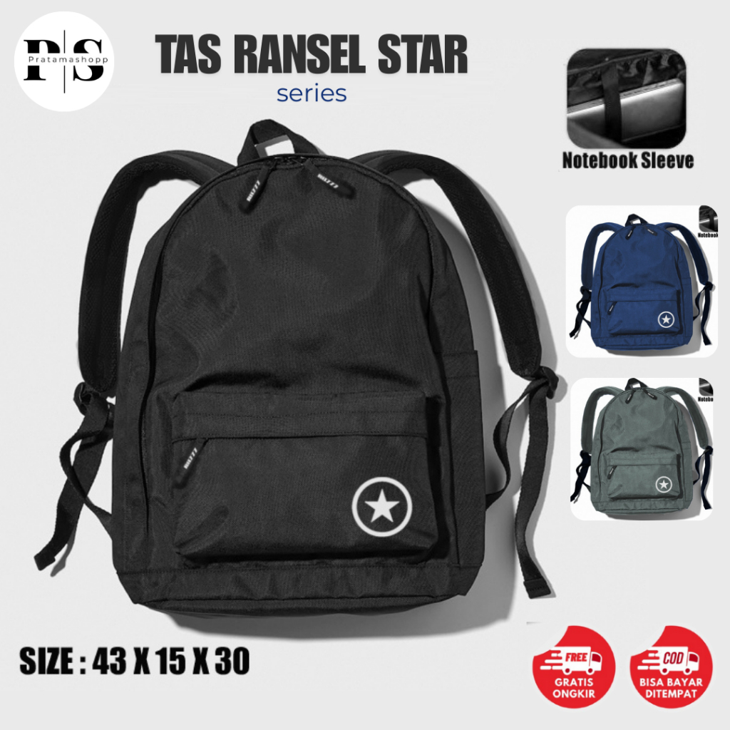 Jual Tas Ransel Laptop Kerja Sekolah Pria Converse Hitam - Abu - Navy ...