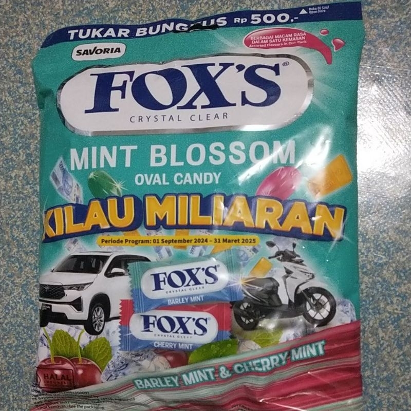 Jual PERMEN FOX'S MINT | permen foxs berbagai macam rasa dalam satu ...