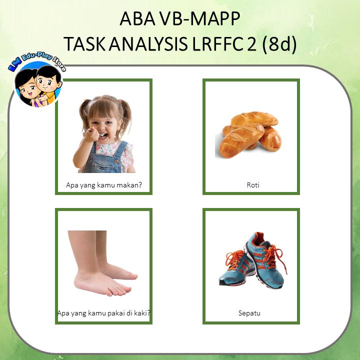 Jual Kartu Belajar ABA-VB Task Analysis LRFFC Level 2 (8d) | Shopee ... Jual Kartu Belajar ABA-VB Task Analysis LRFFC Level 2 (8d) | Shopee ...