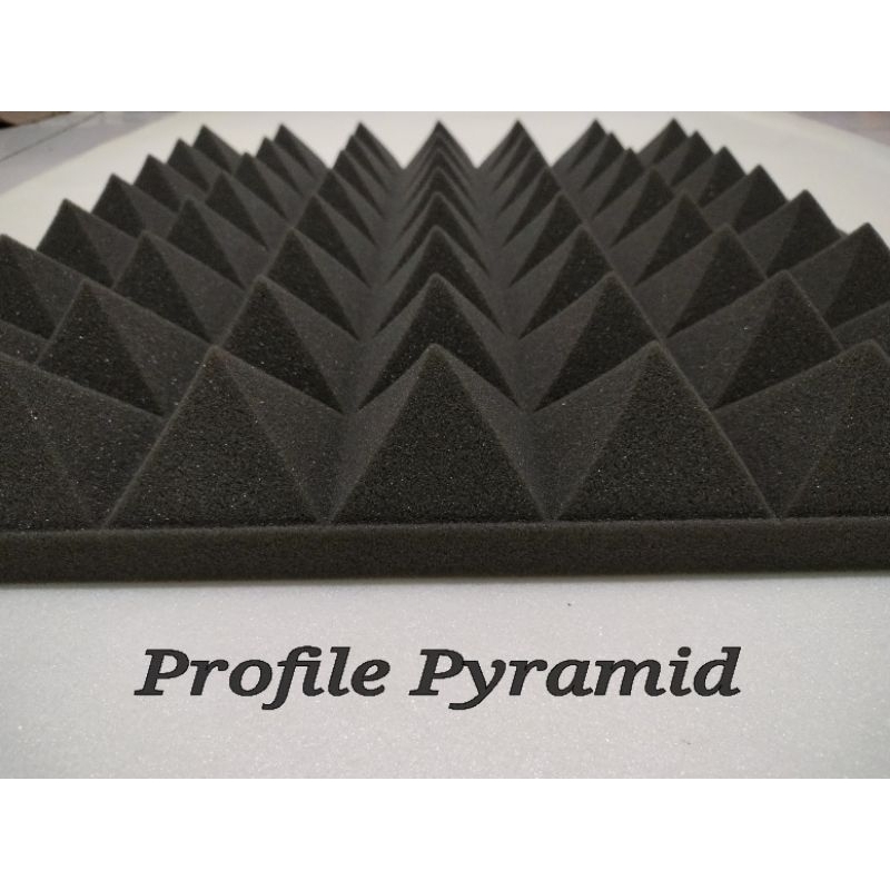 Jual Peredam Suara Busa Pyramid Motif Tebal 5cm & 6cm,Peredam Dinding Studio Musik/Recording ...