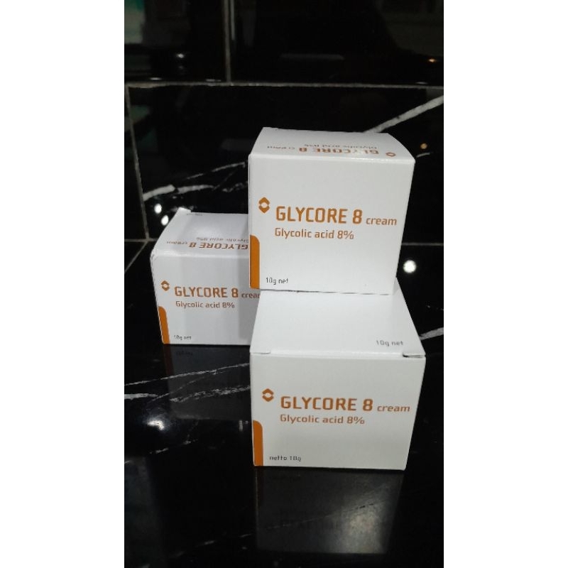 Jual GLICORE CREAM 8 (GLYCOLIC ACID 8%) | Shopee Indonesia