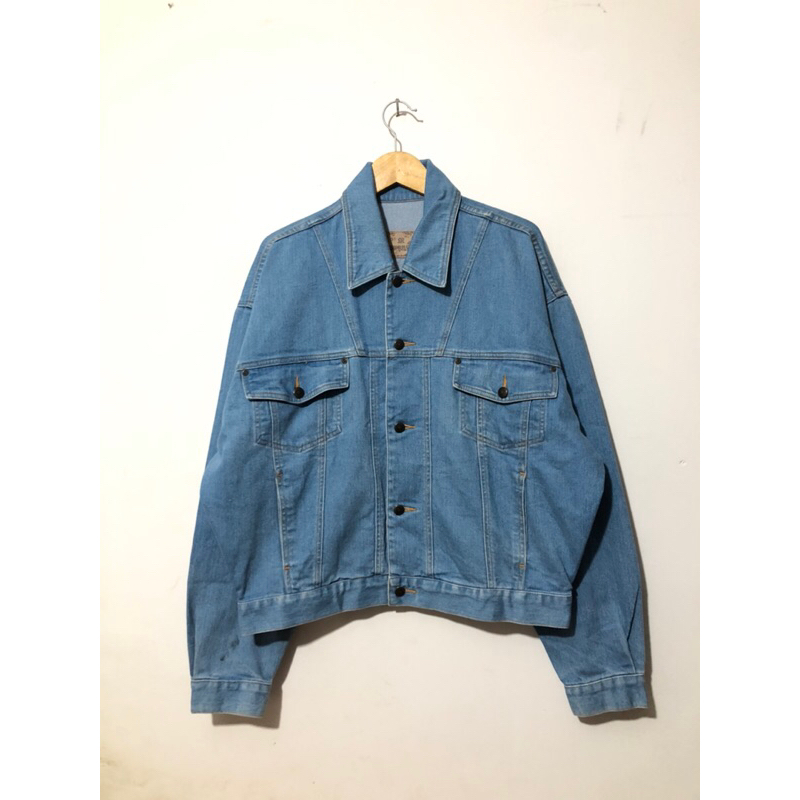 Jual Denim Jacket RR JAPAN Vintage 90s Original | Shopee Indonesia