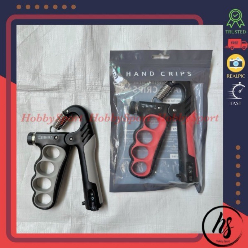 Jual Hand Grip Crips Counter Adjustable Handgrip Latihan Otot Fitness ...