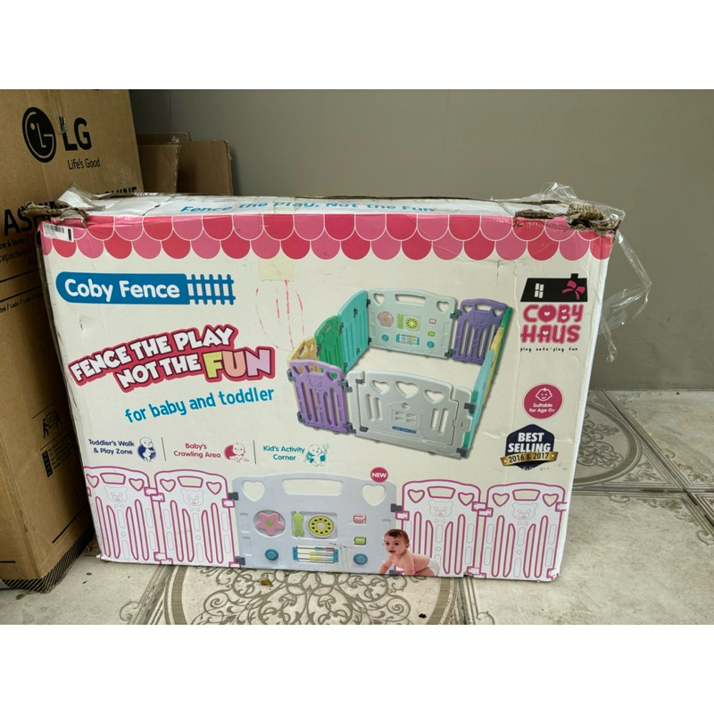 Jual coby haus fence bear preloved | Shopee Indonesia