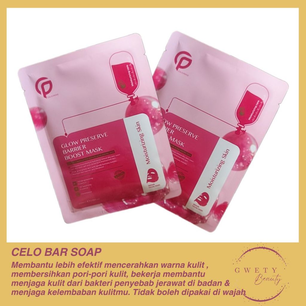 Jual CELO MASKER WAJAH 5D BRIGTENING ESSENCE 3x SOOTHING ESSENCE ...