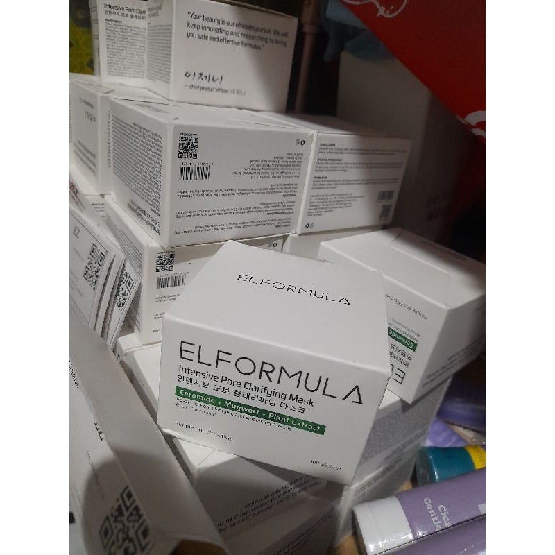 Jual EL FORMULA mask mugwort | Shopee Indonesia