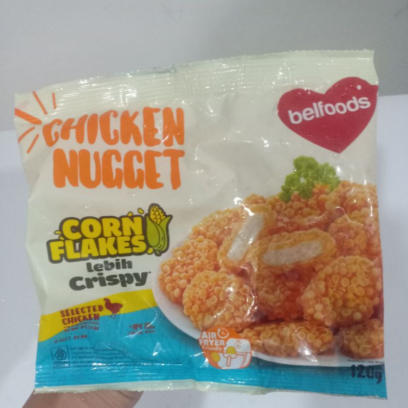 Jual Belfoods Chicken Nugget Cornflakes 120gr | Shopee Indonesia