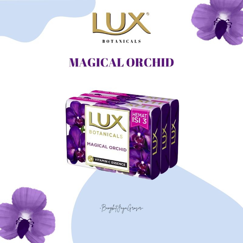 Jual LUX Botanicals Sabun Batang Multipack Magical Orchid 3X110G ...
