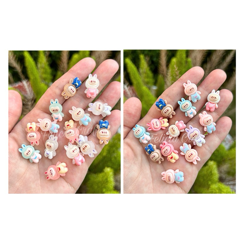 Jual [10pc] Clay Resin Labubu mini (tanpa lubang) | Shopee Indonesia