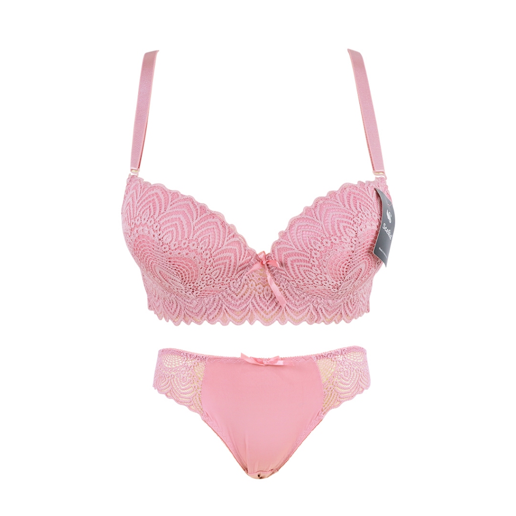 Jual Scelta - Sexy Bra Set Celana Dalam Wanita Semi Transparan Kawat Berkawat Renda Setelan Bh ...