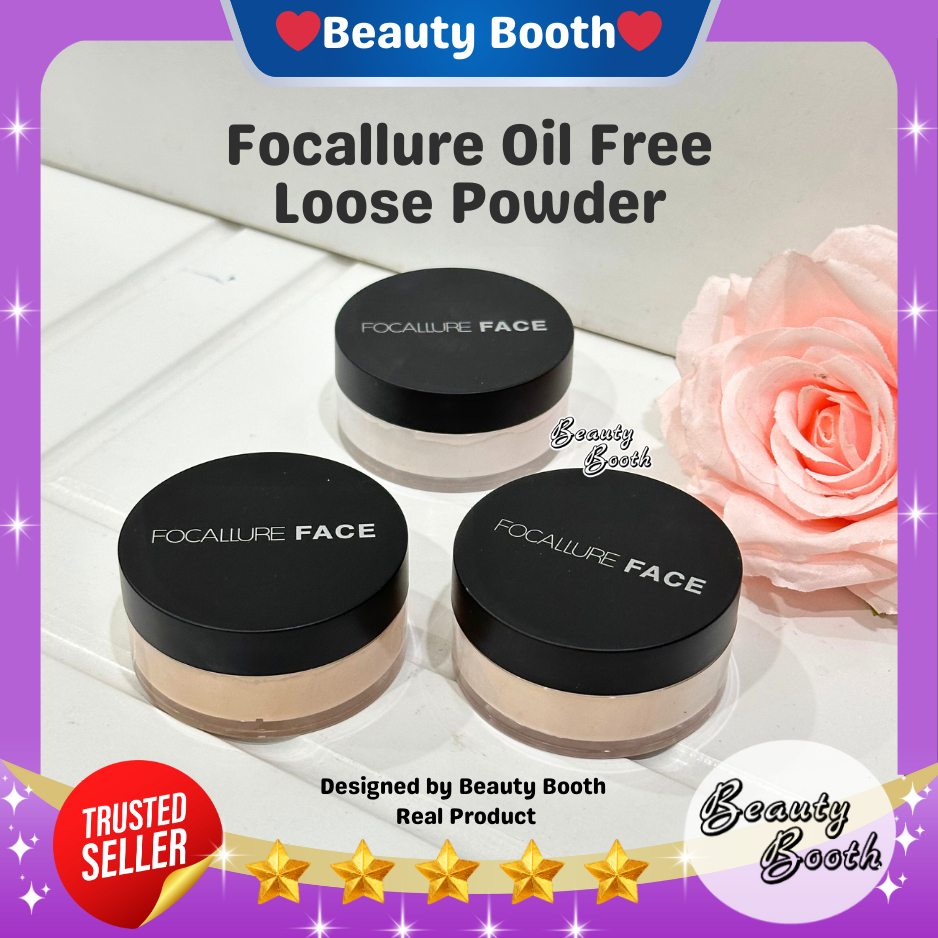 Jual FOCALLURE Oil Free Loose Powder | Setting Powder Bedak Tabur FA15 ...