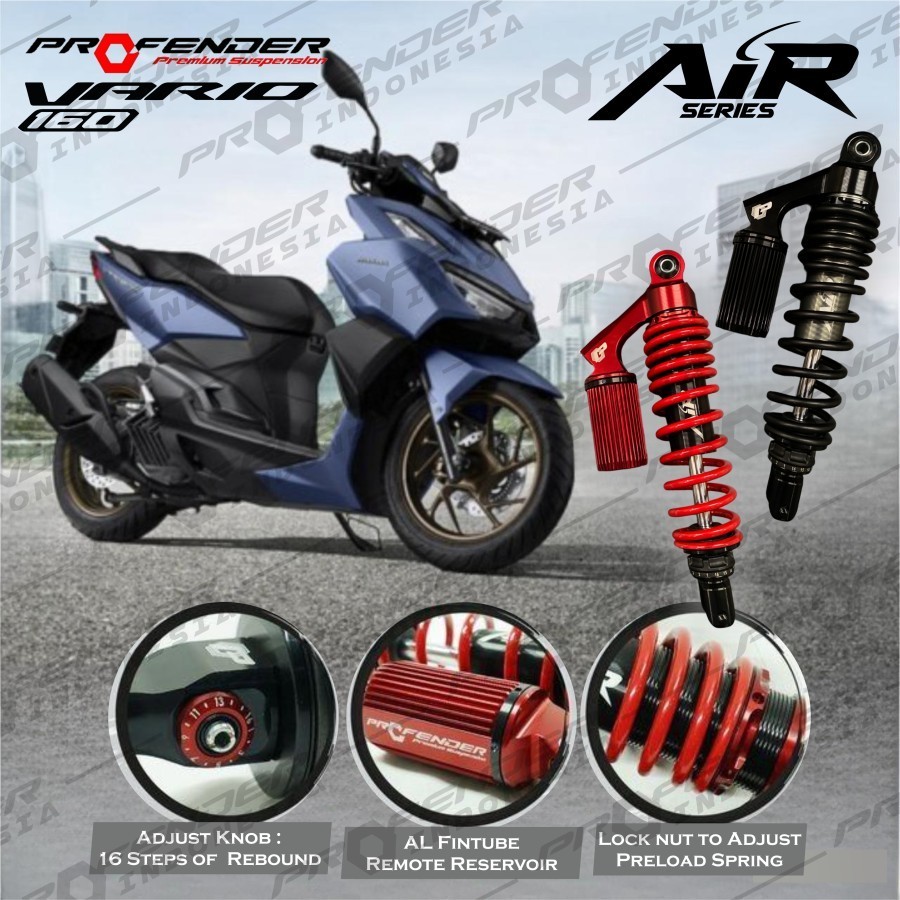 Jual Profender ShockBreaker Belakang Tipe Air Series Honda Vario 160 ...