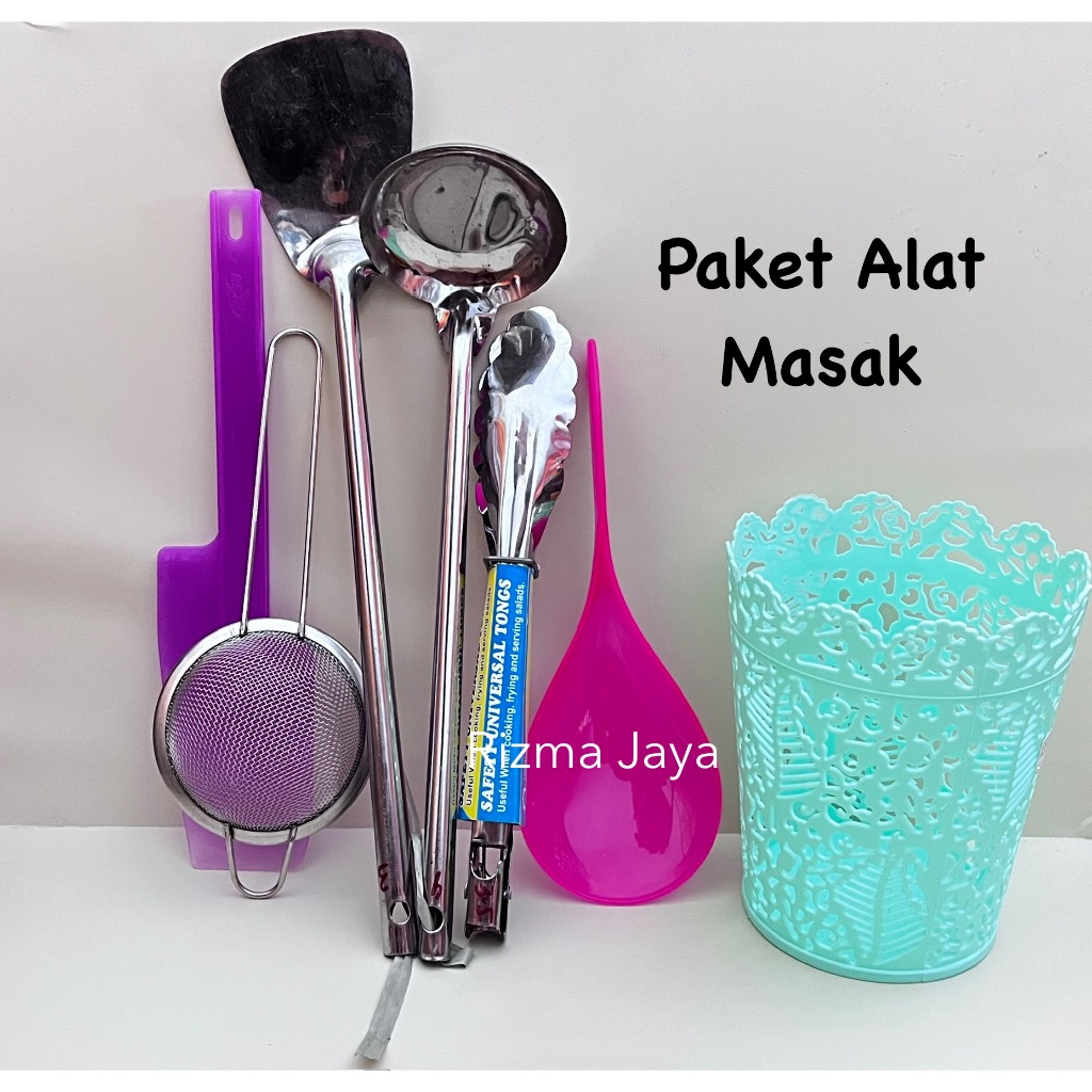 Jual Paket Alat Masak Set Lengkap Irus Sutil Sarigan Teh Solet Entong ...