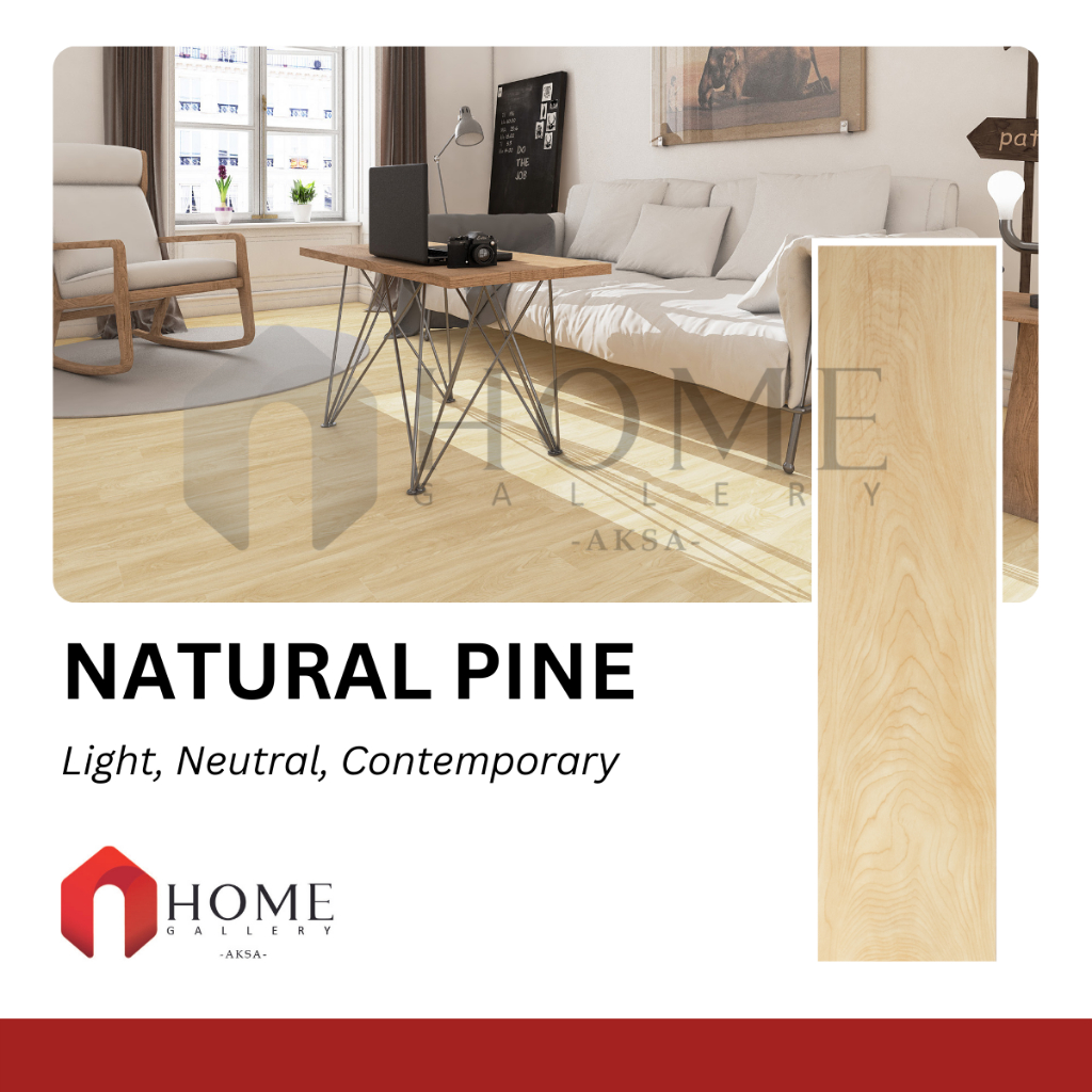 Jual SPC Marvel PURECORE PLUS + IXPE FOAM untuk Lantai / Flooring - Natural Pine | Shopee Indonesia