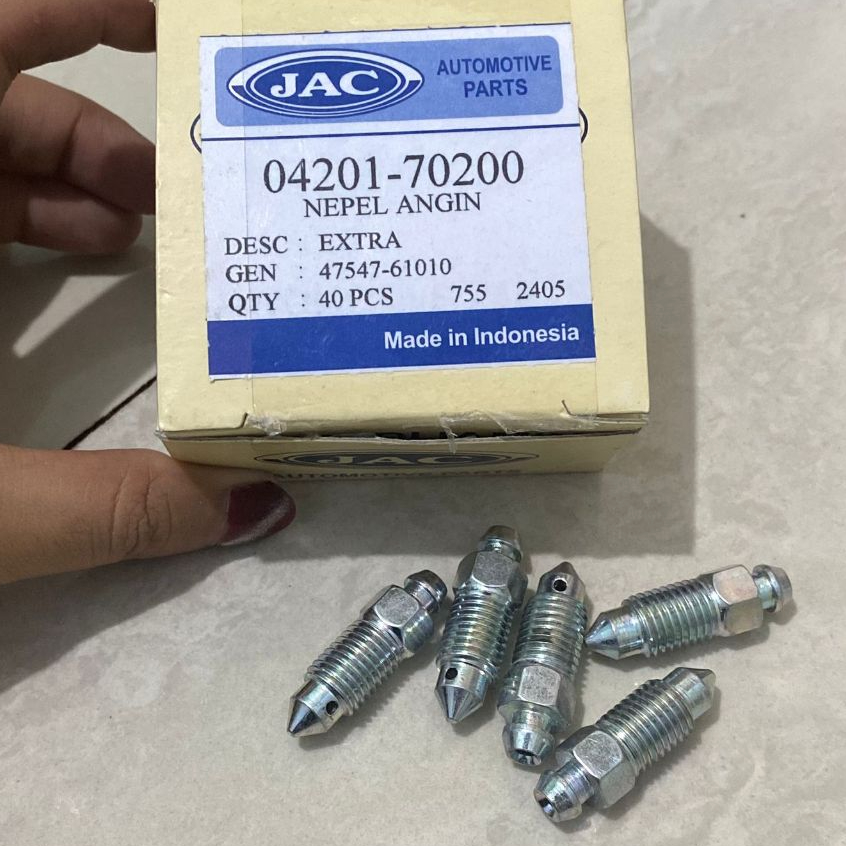 Jual JAC Nepel Angin Rem Nipel Cakram Baut Stelan Kaliper Buangan Angin ... Jual JAC Nepel Angin Rem Nipel Cakram Baut Stelan Kaliper Buangan Angin ...