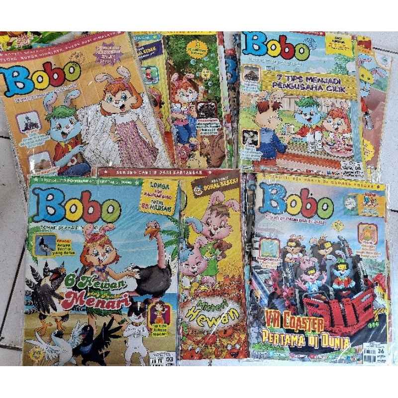 Jual Majalah BOBO (Paket majalah isi 5) | Shopee Indonesia